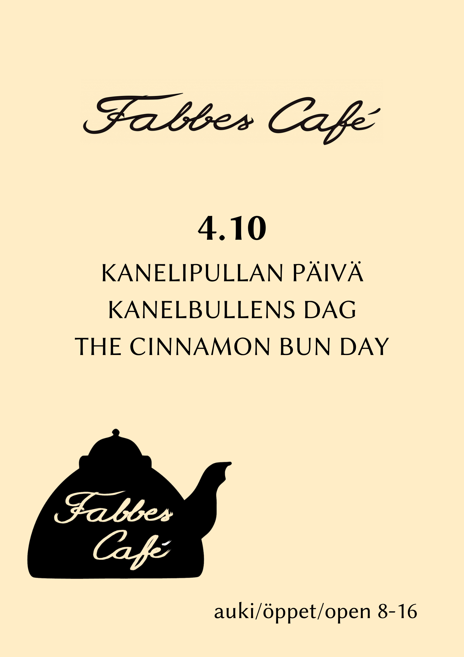 Fabbes Café – Kotoisa kahvila Turussa – Ett mysigt café i Åbo