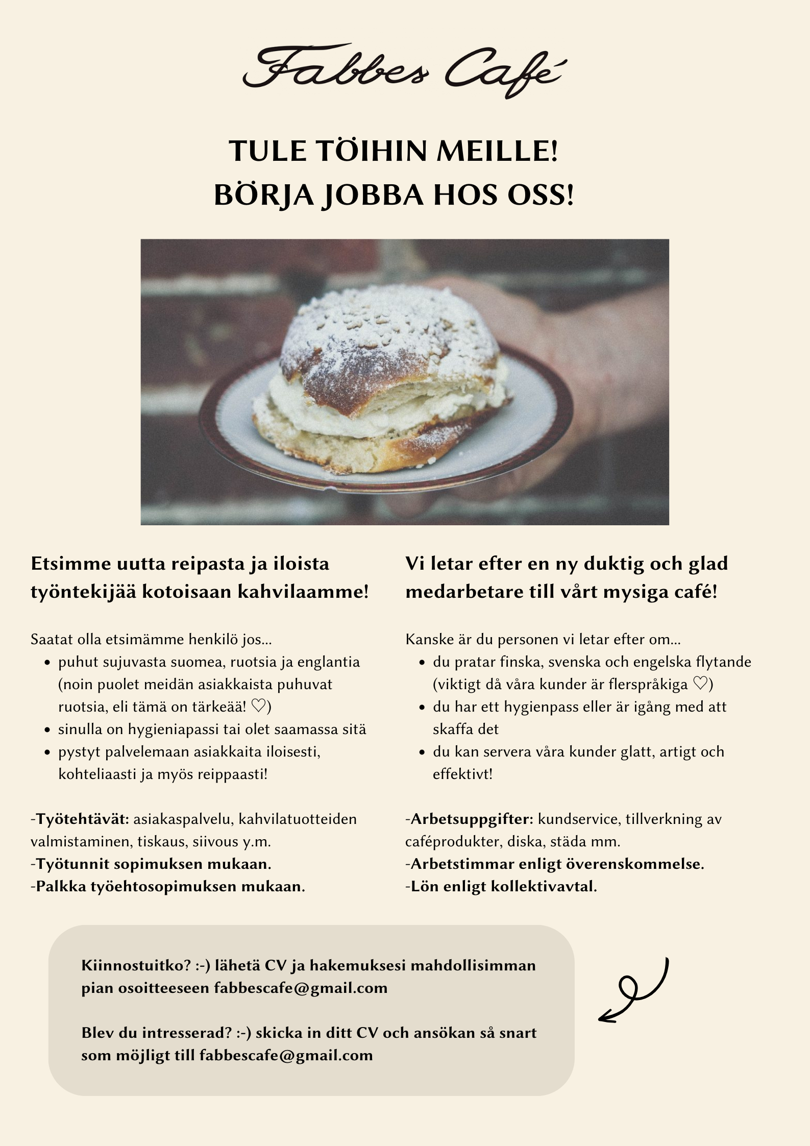 Fabbes Café – Kotoisa kahvila Turussa – Ett mysigt café i Åbo